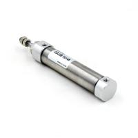 China CJ2B Series Gray Stainless Steel Small Piston Cylinder / Compression Cylinder for sale