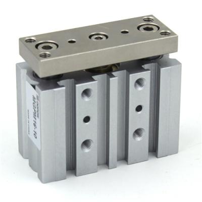 China Aluminum Pneumatic Air Hydraulic Cylinder Silver SMC MGP Cylinder for sale
