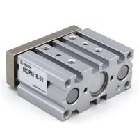 China MGPM16-10 Guide Rod Pneumatic Cylinder , MGP SMC Compact Guided Cylinder for sale