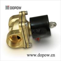 China Stainless Steel Water Solenoid Valve 24VDC Gold Color For Water for sale