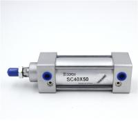 China Aluminum Economic Pneumatic Air Cylinder SC Series Air Piston Cylinder for sale