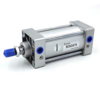 China VPC Dual Action Pneumatic Air Cylinder With Cushion Adjustable Stroke for sale