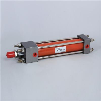 China Pneumatic Double Acting Small Hydraulic Cylinder HOB 40*50 / 100*150*200 Series for sale