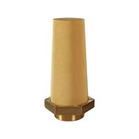 China Metallurgy / Electronics Pneumatic Silencer Muffler Brass Air Valve Muffler for sale
