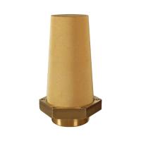 China Air Compressor Brass Pneumatic Silencer Muffler With Valve Air Muffler for sale