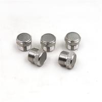 China White 1/2 Pneumatic Silencer Muffler 0.1-0.8Mpa Stainless Steel Exhaust Muffler for sale