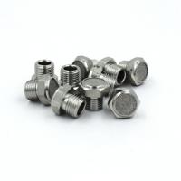 China Breather Pneumatic Silencer Muffler Stainless Steel Wire Exhaust Check Valve for sale