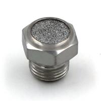 China G1/4′′  SS316 Stainless Steel Breather Vent , Pneumatic Muffler Silencer for sale