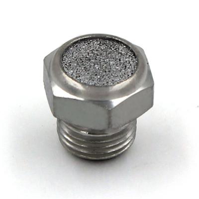 China G1/4′′  SS316 Stainless Steel Breather Vent , Pneumatic Muffler Silencer for sale