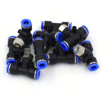 China 1/2 to 3/4 Push In Fittings Plastic Union Straight Pneumatic Quick Connect Fittings for sale