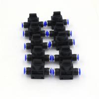 China Pneumatic Push In Fittings Fast Installation Quick Connect Hose Fittings For Industrial for sale