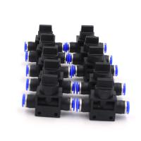 China Plastic Union Straight Air Hose Quick Connect Fittings VPV Pneumatic Fitting Pipe​ for sale