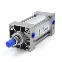 China Double Acting Pneumatic Cylinder Valve SC SU Series Compact Guide Cylinder for sale