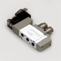 China White Single Coil Solenoid Valve , SMC Type Three / Two Way Air Valve for sale