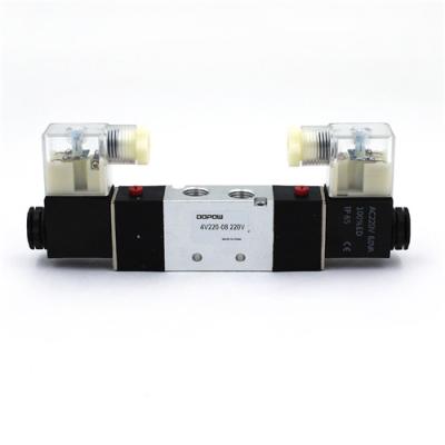 China 24VDC Pneumatic Double Solenoid Valve 4V220-08 Good Corrosion Resistance for sale