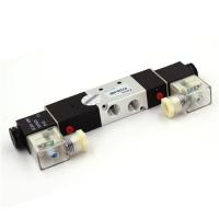 China Double Acting Pneumatic Solenoid Valve 220V 5 Way 2 Position for sale