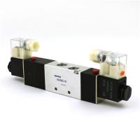 China 4V330C-10 5 Way 3 Position Solenoid Valve Directional Control 5 3 Way Pneumatic Valve for sale