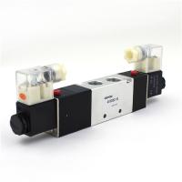 China 4V330C-10 5 Way 3 Position Solenoid Valve Directional Control 5 3 Way Pneumatic Valve for sale