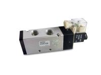 China 4V410-15 1/2'' Single Coil Solenoid Valve , 5 2 Way Directional Control Valve for sale