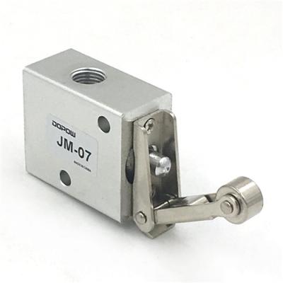 China White JM-07 Roller Pneumatic Air Valve Reduce Noise / Pollution for sale