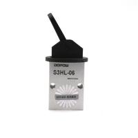 China Pneumatic 3 Way 2 Position Manual Air Valve S3HL-M5 S3HL-06 S3HL-08 for sale