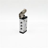 China Aluminum Pneumatic Reversing Valve , 2 Position 5 Way Solenoid Valve for sale