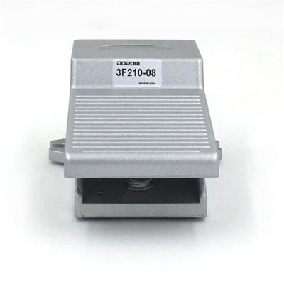 China 3 Way Air Pneumatic Foot Pedal 1/4 Inch BSP 3FM210-08 Manual Made In China for sale