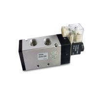 China 4V410-15 1/2'' Single Coil 5/2 Way Pneumatic Directional Valve Aluminum Material for sale