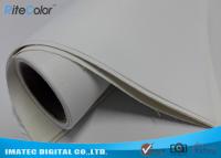 China White Glossy Inkjet Cotton Canvas 400gsm Resin Coated for Pigment Inks for sale