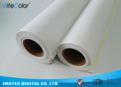 China Aqueous Cotton - Poly Blend Canvas Textured Art Canvas For Wide Format Printers for sale