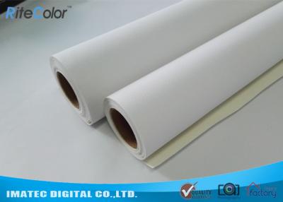China Stretchable Textured Printable Canvas Roll , Eco Solvent Matte Canvas Paper for sale