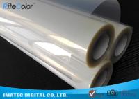 China 100 Micron PET Base Waterproof Transparency Inkjet Film for Screen Printing for sale