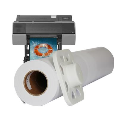 China Waterproof Pigment And Dye Ink PolyCotton Roll Matt Inkjet Printing Canvas 420gsm for sale