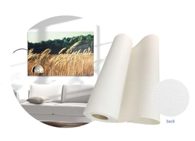 China Inkjet Printing Matte Coated Cotton Canvas Roll Pigment Dye Fine Art for sale