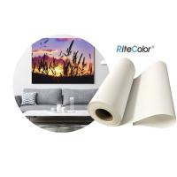 China Water Based 100% Cotton Art Inkjet Canvas Roll 360gsm for sale