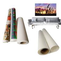 China Large Format Printable 260gsm Polyester Matte Canvas For Printing for sale