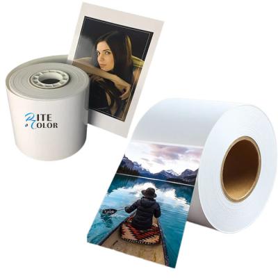 China Rc Inkjet Printing 240g 4 5 6 8 10 12 Inch Glossy Minilab Photo Paper Roll for sale