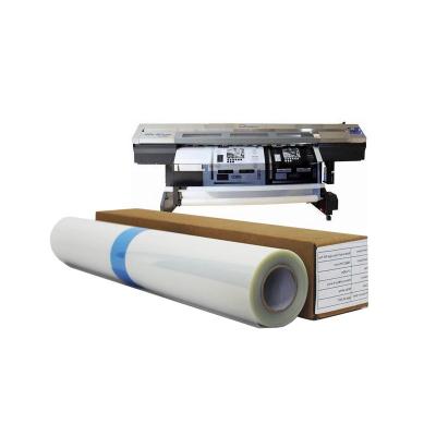 China Wide Format Transparent Clear Inkjet Film For Dye Ink Printing for sale
