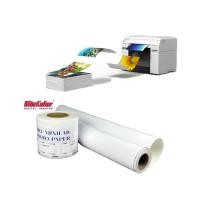 China Premium Waterproof RC Dry Minilab Printed Luster Photo Paper Roll For Fujifilm DX100 for sale
