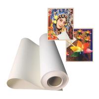 China Aqueous Large Format Polyester Canvas Rolls Matte Finish Inkjet Printing for sale