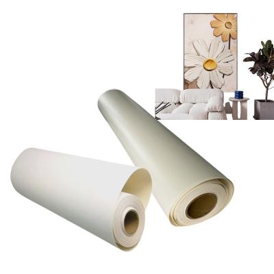 China Wide Format Printing Polyester Canvas Rolls 280gsm Aqueous for sale