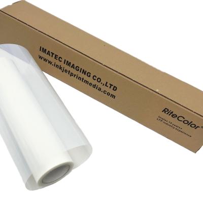 China Pigment Dye Ink Milky White Screen Printing Inkjet Transparent Film Waterproof 100 Micron for sale