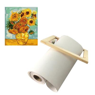 China Eco Solvent Ink Pure Cotton Canvas 360gsm Matte For Digital Printing for sale