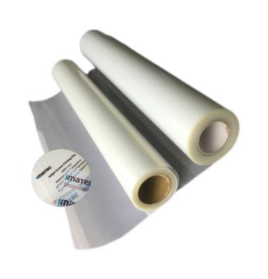 China Pet 100 micron Waterproof Milky Translucent Inkjet Screen Printing Positive Film for sale