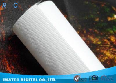 China Waterproof 260gsm Latex and Eco Solvent Media , Glossy Polyester Canvas Roll 60 inches for sale