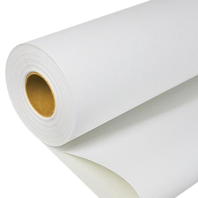 China 380gsm Wide Format Printable Polycotton Inkjet Canvas Roll For Latex Printing for sale