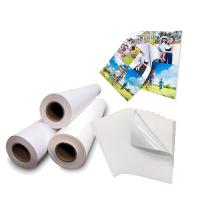 China Premium Waterproof CC 135gsm Glossy Self Adhesive Label Sticker Photo Paper for sale