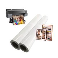 China Digital Printing 260gsm Waterproof  Inkjet  RC Glossy Photo Paper Roll for sale