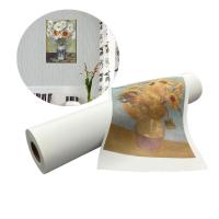 China Matte Wide Format Polyester Canvas Roll For HP LATEX Printers for sale