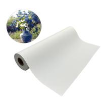 China Removable Printing Matte Adhesive Polyester Fabric Roll For HP Latex Printers for sale